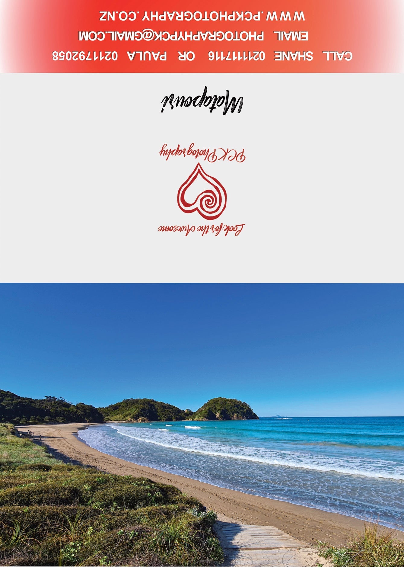 Matapouri Greeting Card – PCK Photography